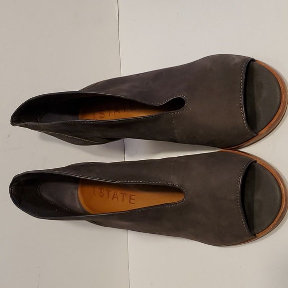 1. State | Shoes | State Womens Eren High Stacked Wedge Booties Size 8m ...